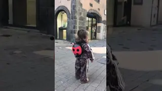 mini Ladybug backpack for kids