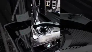 Five axis glass laser cutting machine for cutting mirror glass