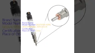 Truck Fuel Injector 0445120578 Man Common Rail