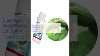 Organic Rice Pest Control Emamectin Bt