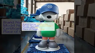 Custom Fiberglass Mascots Branding Sculptures