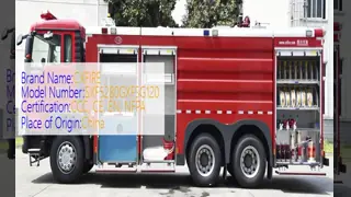 CXFIRE Sinotruk Fire Truck 12000L Water Tanker