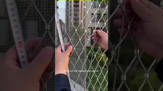 metal partition stainless steel rope mesh