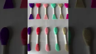 Bulk Double-ended Silicone Facial Mask Brush | Soft Skin-friendly Makeup Brush Wholesale
