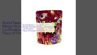 Holographic Zipper Bags Custom Logo Wholesale