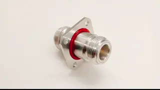 N-KFK RF Adapter Brass Ternary Alloy Plating for Base Station & Industrial Systems