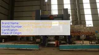 Hydro Turbine Runner: 92% Efficiency Power Generation