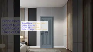 WPC Hollow Door Strong Heat Insulated Interior Solution