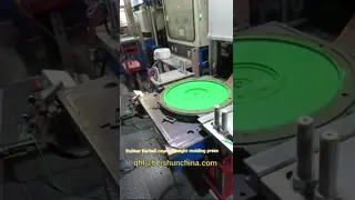 5.5kw 1MN Clamping Force Radiator Rubber Hose Connector Making Machine / Rubber Vulcanizing Machine