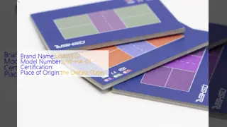 Durable Acrylic Sports Flooring High Shock Absorption