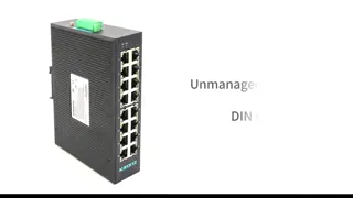 16 Port Industrial Ethernet Switch Rugged Network
