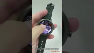 Rainbuvvy DM76 GPS Sports Smart Watch 1.32'' AMOLED Screen 5ATM Waterproof Wrist Watch 360mAh Batter