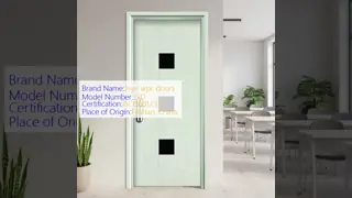 WPC Hollow Door Durable Low Maintenance Eco Friendly