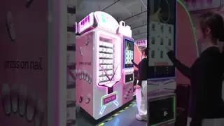 Introduce DIY Nail Vending Machine | Press-on Nail Vending Kiosk With Comfortable Seat Cabin For You