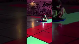 Electric Go Kart for Kids | Drift Simulator with Optical Positioning Tech | 100kg Load Capacity | Fu