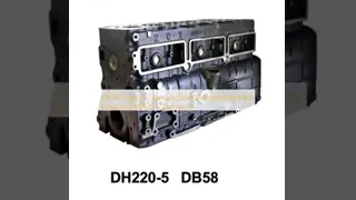 Doosan DB58 Excavator Engine Cylinder Block