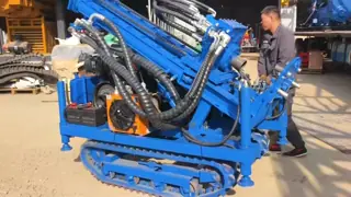 Crawler Water Drill Rig 100m Depth Power Diesel