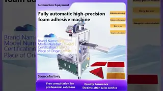 Automatic Foam Labeling Machine CH-612F Precision