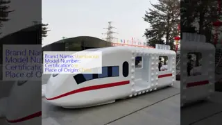 Cartoon Train Model Office Decor Gift