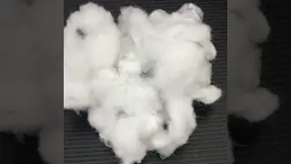4D×32mm Eco-Friendly PLA Fiber for Non-Woven Products
