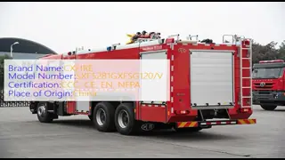 12000L Heavy Duty Water Tanker Fire Truck
