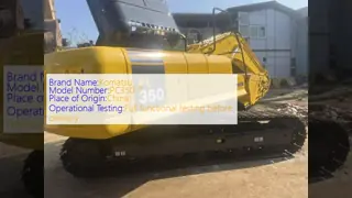 Komatsu PC350-7 Excavator Power & Efficiency