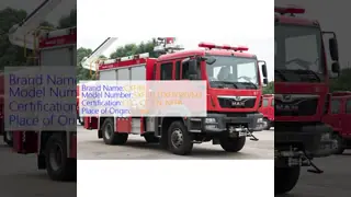 MAN 4x4 Rescue Fire Truck CXFIRE