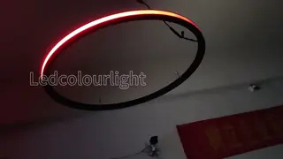DMX RGB LED Pixel Circle Light- Side Emitting