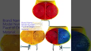 Solar Traffic Blinkers Highway Safety Lights