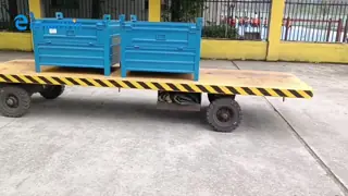 Electric tractor truck tow tug