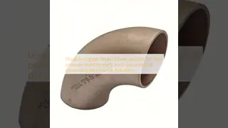 High Pressure Copper Nickel Elbow Fitting