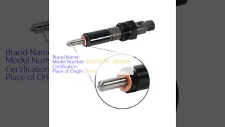 6PCS Fuel Injectors 0432133787 for 6B5.9 QSB5.9