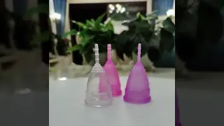 Factory In-Stock Reusable EU-Standard Liquid Silicone Menstrual Cup, Leak-Proof & Customizable