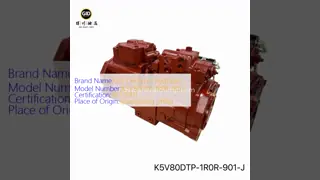 Excavator Pump K5V80DTP 15 Ton Power Up