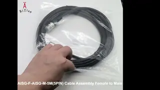 AISG-F-AISG-M (5PIN) Cable Assembly Female to Male, Outdoor RET Control Cable
