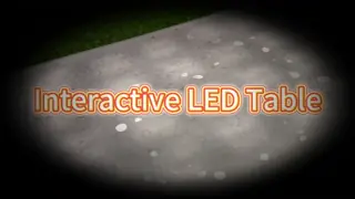 Amazing Foldable Interactive LED Table | Table + Wall Light 2 in 1