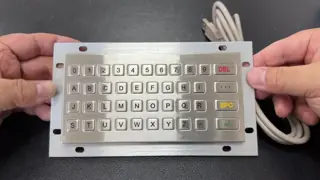R14 40 keys stainless steel keyboard IP65 USB interface