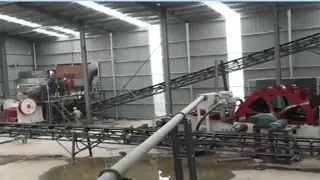 Sand making production line