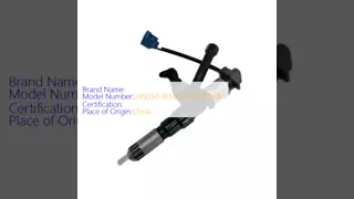 Hino Truck Excavator Fuel Injector 295050 1650