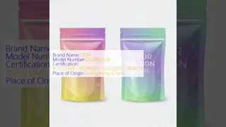 Custom Food Pouches Low MOQ Digital Print