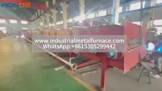 Large Gas Pipe Annealing Furnace – Mesh Belt Heat Treatment for Steel Tubes & Pipelines