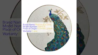 Peacock Mosaic Tile Luxury Wall Mural