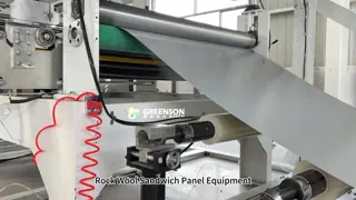 Automatic Rock Wool Sandwich Panel Machine