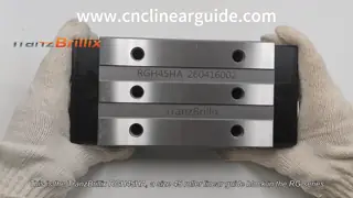 TranzBrillix RGH45HA Roller Linear Guide Block | Size 45 Long Block