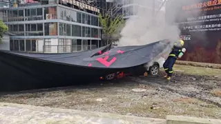 Suntex EV car fire blanket