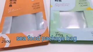 Custom Food Bags Freshness Window Zipper