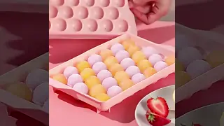 Factory Wholesale Silicone Ice Hockey Mold, Household Soft-Bottom Ice Tray for Ice Beads, Ice Cubes