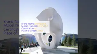 Hollow Cut Stainless Steel Light Sculpture