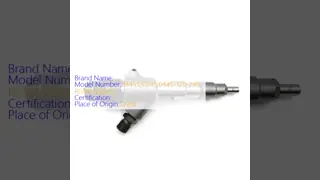 Gaz Sadko Fuel Injector 0445120245 Diesel Engine