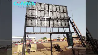 View P4 P5 Outdoor Advertising LED Display High Definition Waterproof Demo